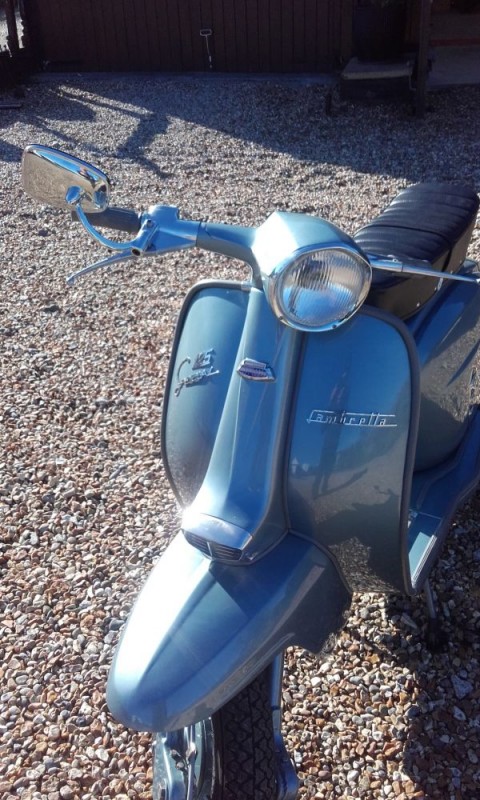 lambretta/Early Vespa handle bar mirror - KTF Scooters