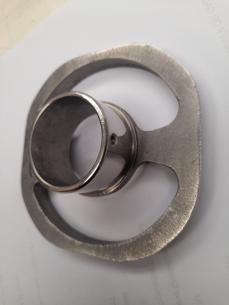 Lambretta Series 1 & 2 Chrome ring in stainless - KTF Scooters