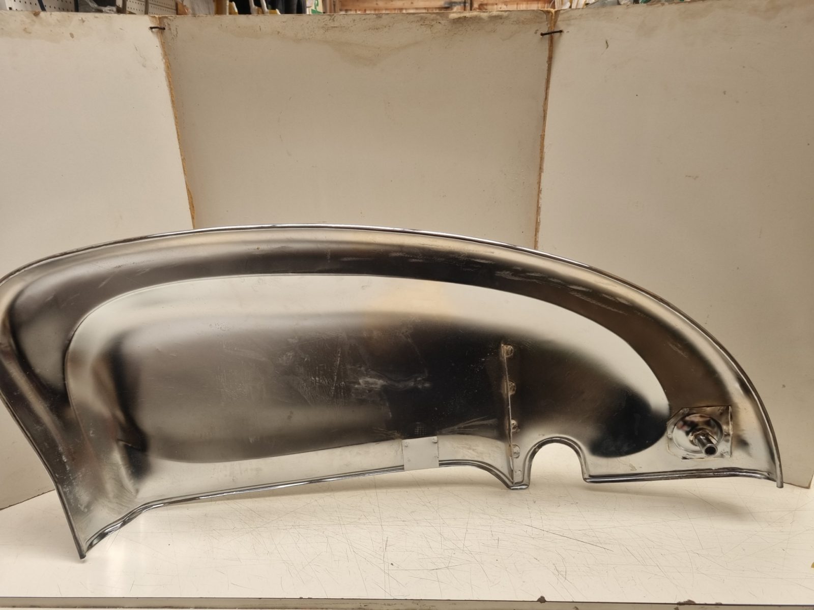 Lambretta Series 1 & 2 CHROME Side-panels - KTF Scooters